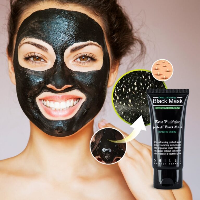 Maska per Pikat e Zeza ne fytyre - Maske Shills Black Mask - iBuy.al