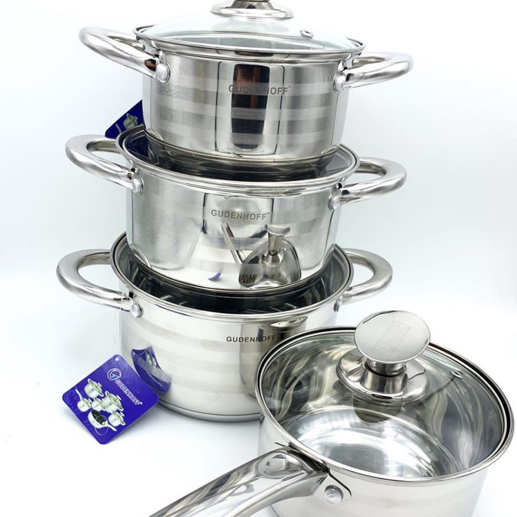 Set tenxhere gjermane - GudenHoff 12 pcs Bli Online - iBuy.al